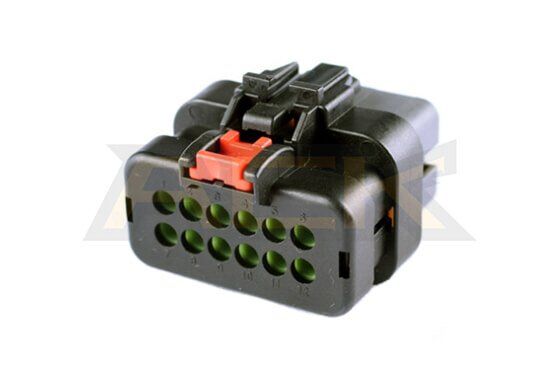 AMPSEAL 16 12 Pin Female Waterproof Auto Connector Heavy Duty Plug for ...